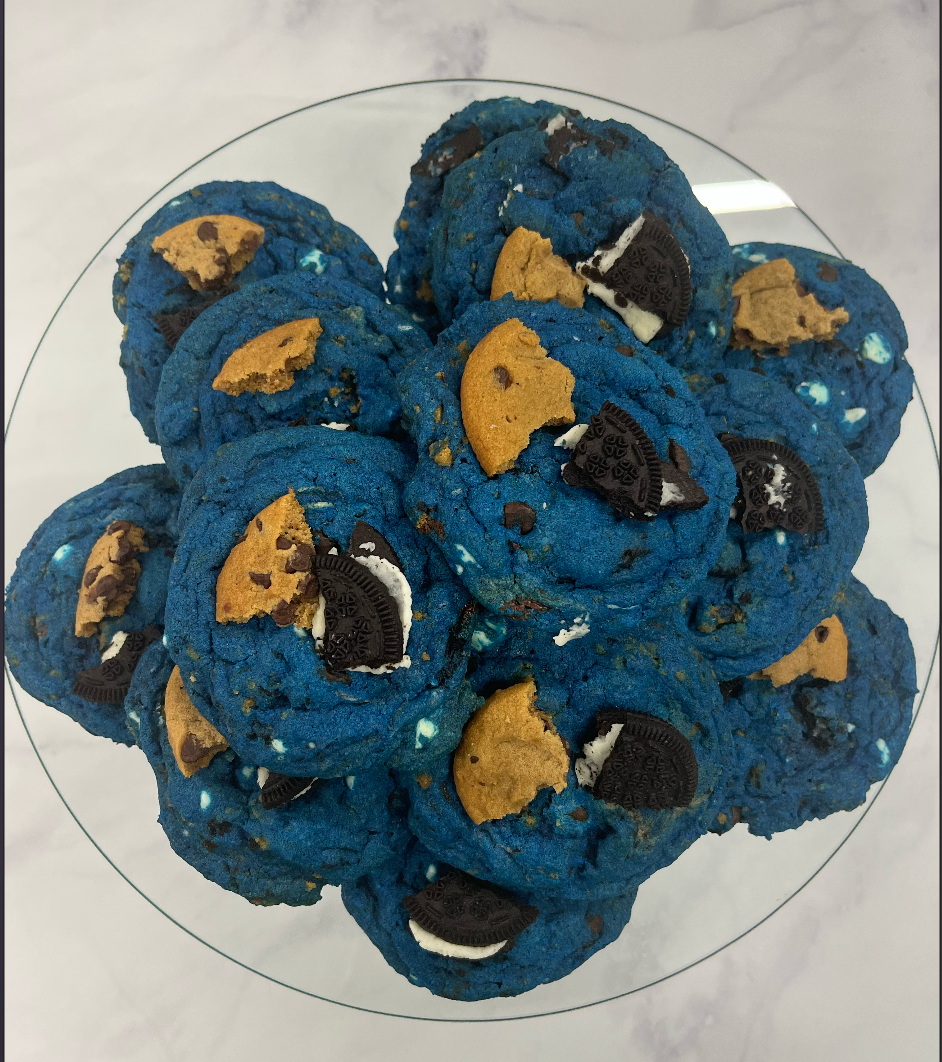 SBS Jumbo Cookie Monster Cookie | Cake Loft LLC